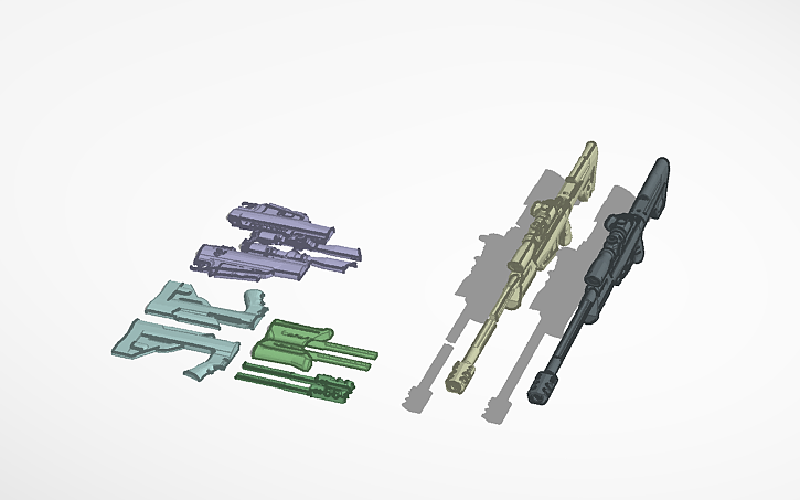 3D design Operator Valorant - Tinkercad