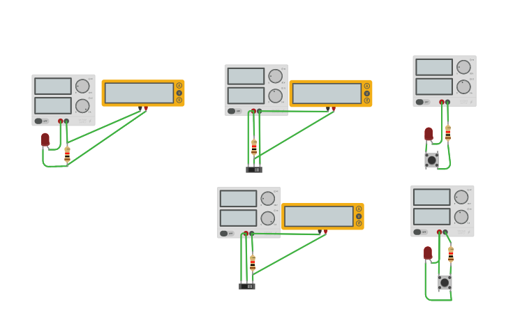 Circuit design Lab 1 | Tinkercad