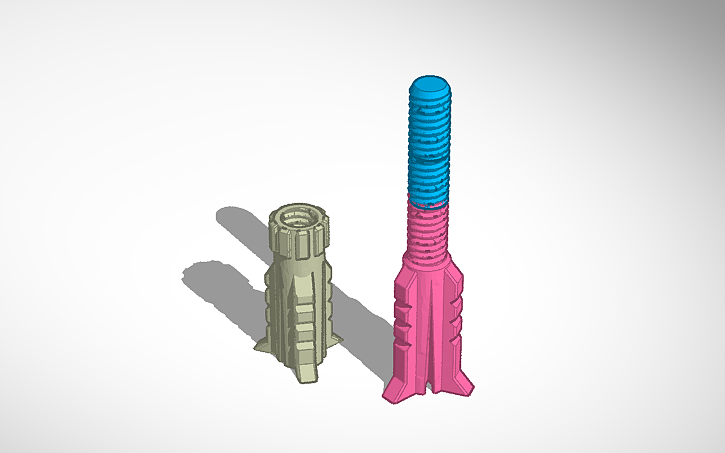 3D design GPU antisag remix - Tinkercad