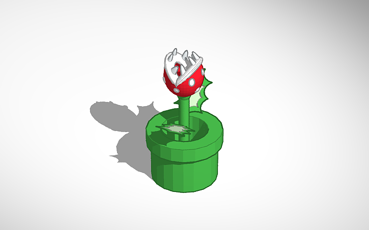 3D design planta - Tinkercad