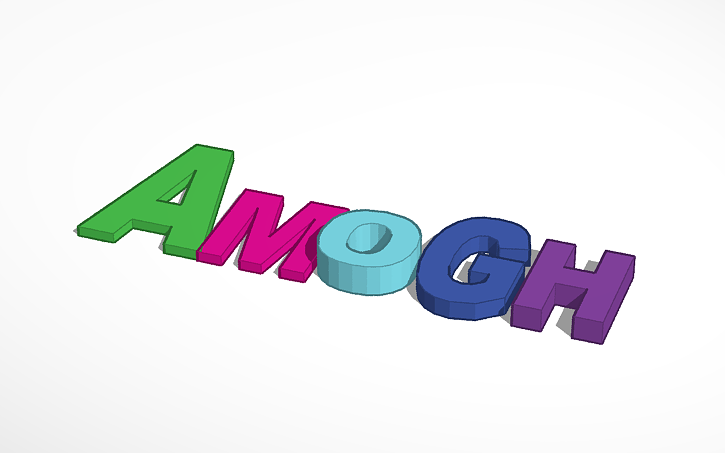 3d Design Amogh Tinkercad