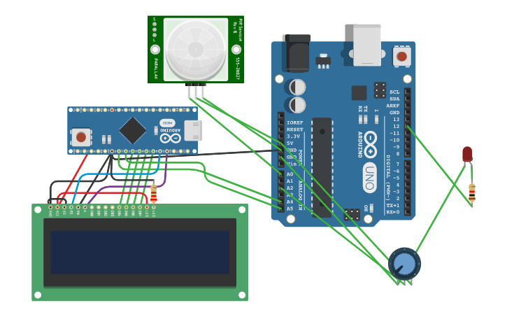 Circuit design first project | Tinkercad