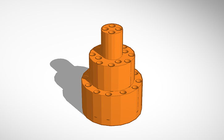 3D design Pencil Holder - Tinkercad