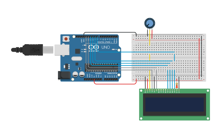 Circuit design ArduinoOOP_Week#3_Task#2 - Tinkercad