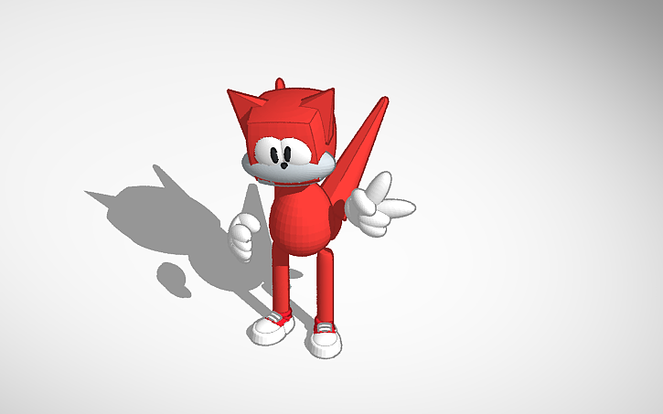3D design Rewrite Sonic : Miles - Tinkercad