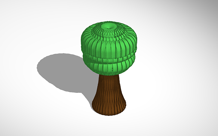 3D design Tree - Tinkercad
