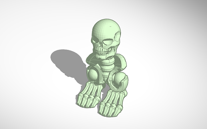 3D design Marcos and rut skeleton - Tinkercad