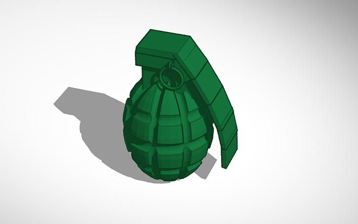 3D design war weapon - Tinkercad