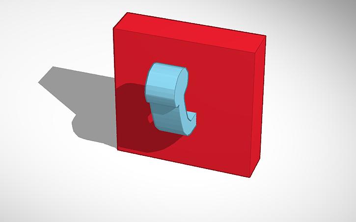 3D design coat hanger - Tinkercad