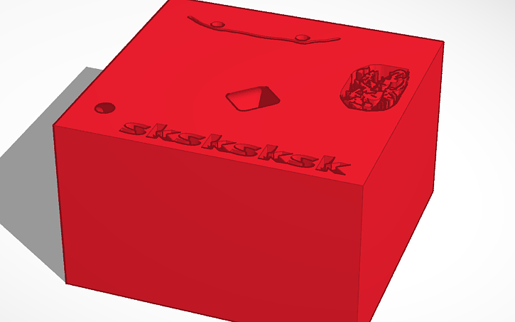 3D design random molds - Tinkercad