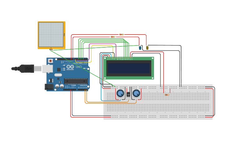 Circuit design Esame Di Stato Valentin Dima - Tinkercad
