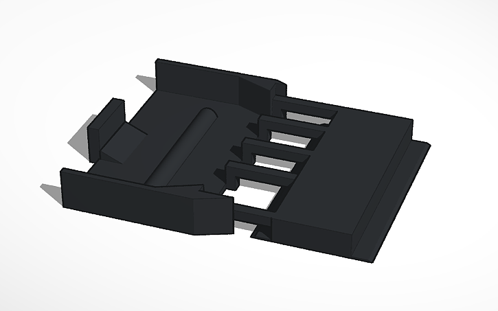 3D design xbox controller rack - Tinkercad