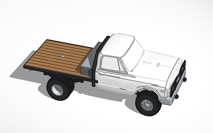 3D design chevy ranch truck - Tinkercad