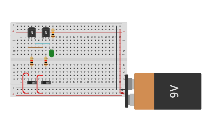 Circuit Design Or Gate Circuit Tinkercad