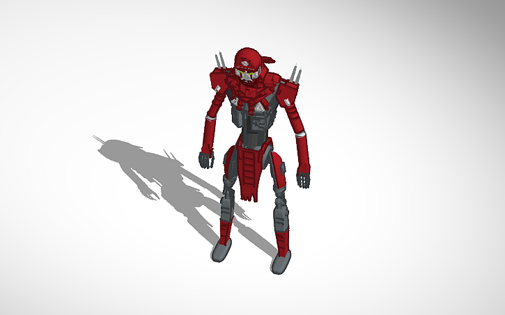 3D design Revenant apex legends - Tinkercad