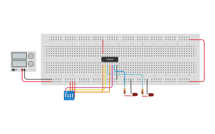 Circuit design encoder - Tinkercad