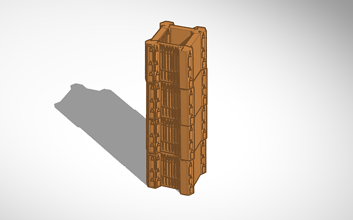 3D design MR 31535 Famous building project | Tinkercad