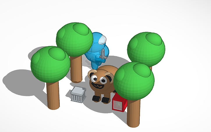 3D design vincent derp bear | Tinkercad