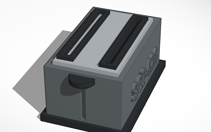 3D design I am a toaster (SCP-426) - Tinkercad
