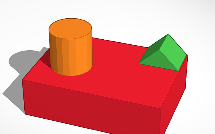 3D design Surface area project - Tinkercad