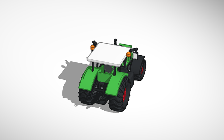 3D design tractor fendt | Tinkercad