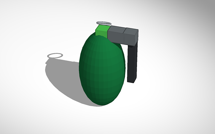 3D design frag grenade | Tinkercad