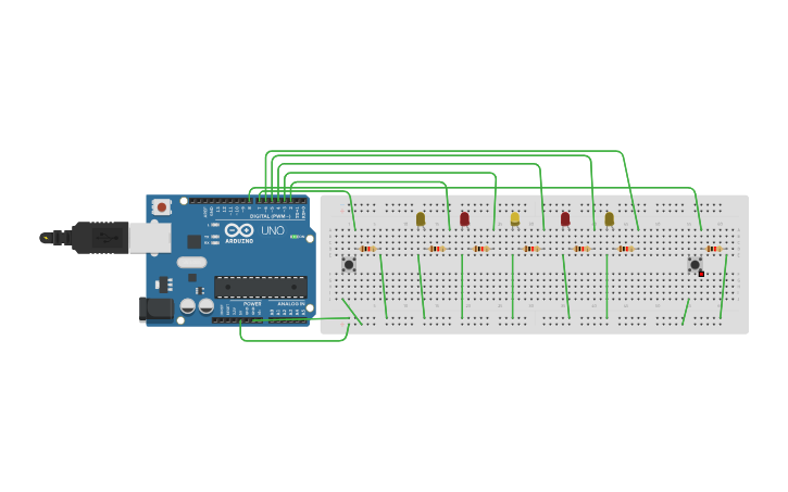 Circuit design Break ve Continue Yapısı - Tinkercad Circuit design Break ve Continue Yapısı - Tinkercad