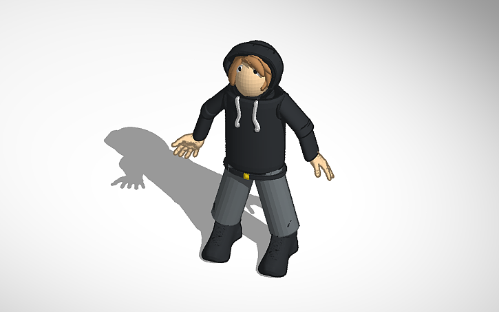 3D design Teen Boy - Tinkercad