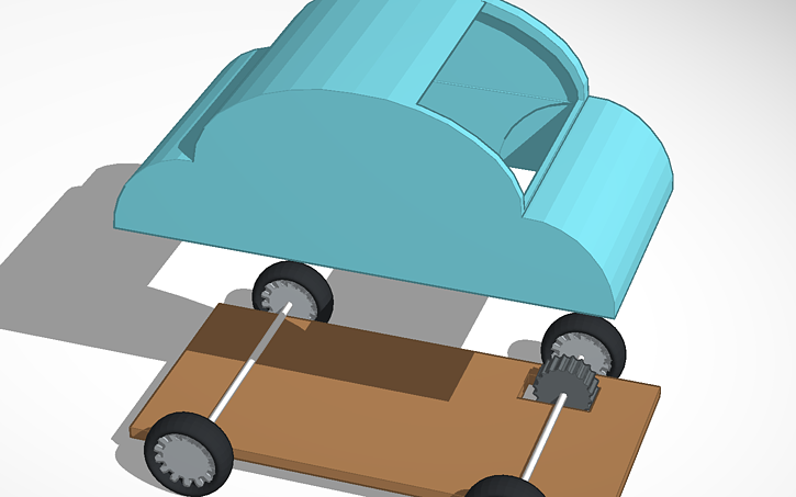 3D design Calvin Buggy - Tinkercad