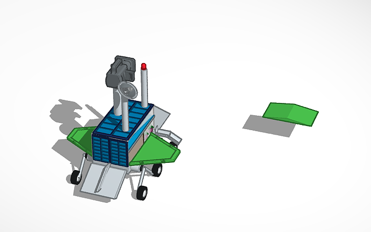 3D design Mars planting rover | Tinkercad