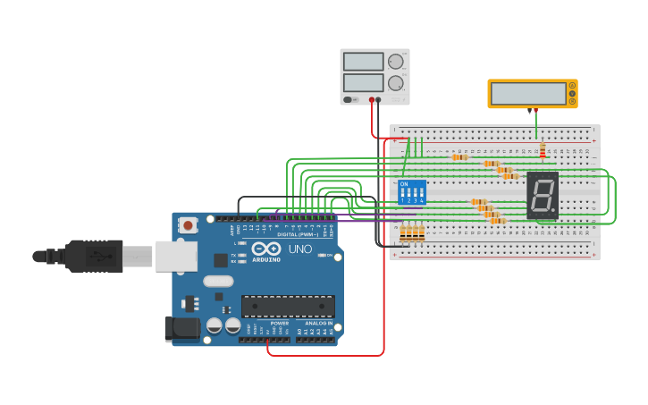 Circuit design Actividad Arduino 3 | Tinkercad