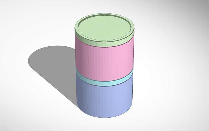 3D design Customizable Stacking Container - Tinkercad