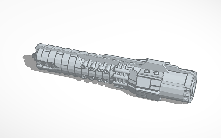 3D design Destroyer - Tinkercad