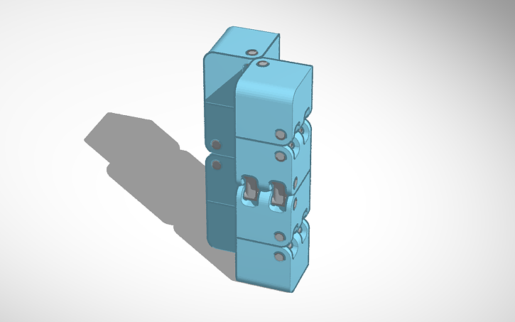 3D design Infinity Cube - Tinkercad