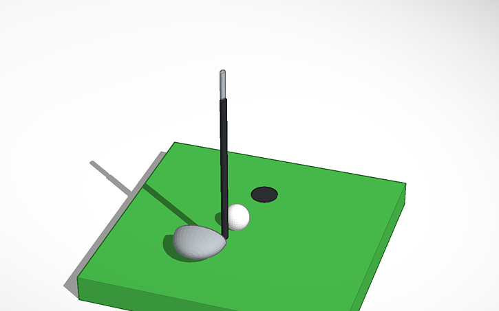 3D design Golf - Tinkercad