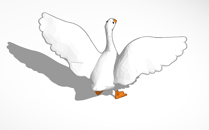 3D design Goose - Tinkercad