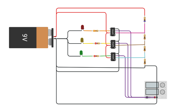 Circuit design CO2-Sensor | Tinkercad