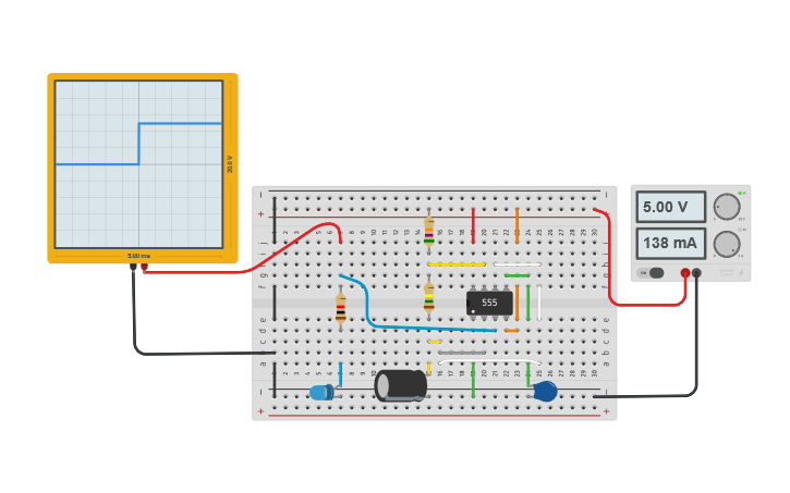 Circuit Design Ne555 Timer Tinkercad