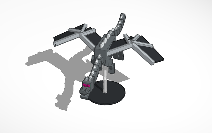 3D design DND Ender Dragon Figurine | Tinkercad