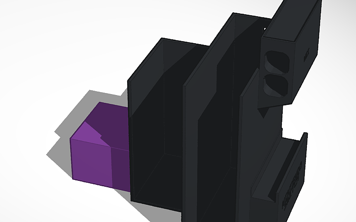 3D design ultimate console gaming compartment - Tinkercad