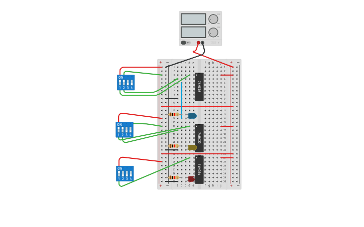 Circuit design lab 1 | Tinkercad