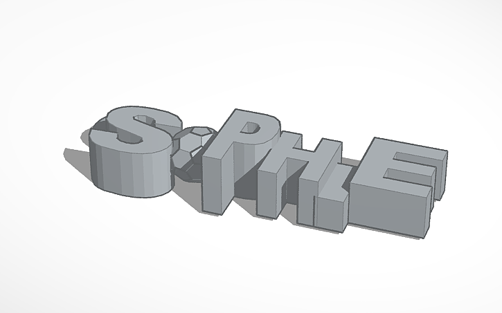 3D design KeyRing | Tinkercad