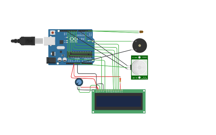 Circuit design final smart baby cry detection - Tinkercad