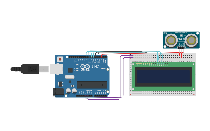Circuit design Экран - Tinkercad