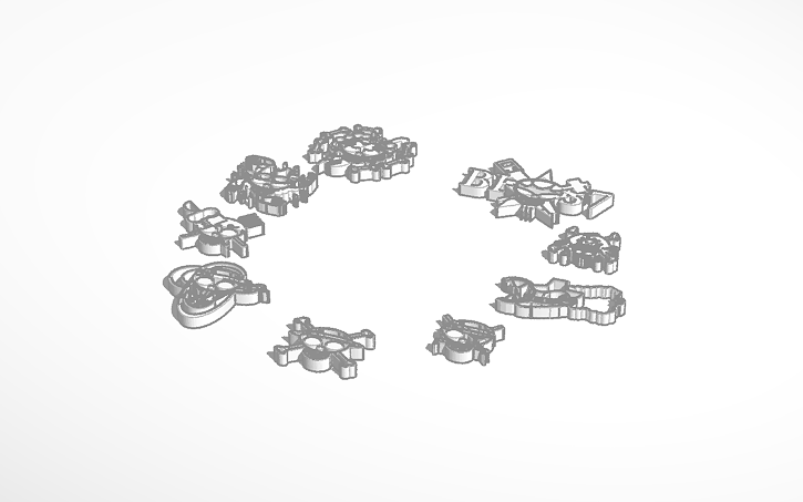 3D design One Piece - Tinkercad