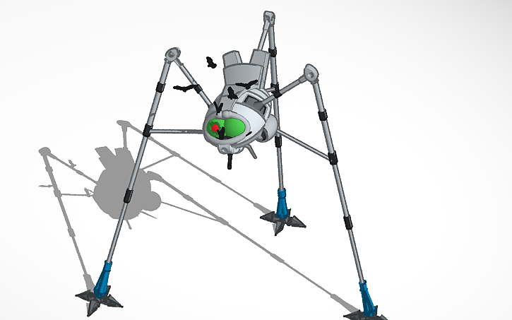 3d Design Dead Fighting Machine Tinkercad