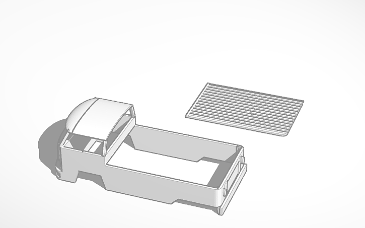 3D design 1972 VW bus - Tinkercad