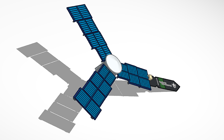 3D design Juno spacecraft | Tinkercad