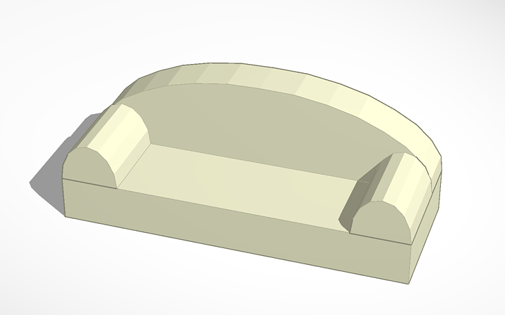 3D design Sofa - Tinkercad