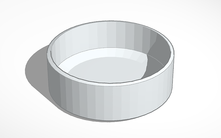 3D design Plant pot - Tinkercad